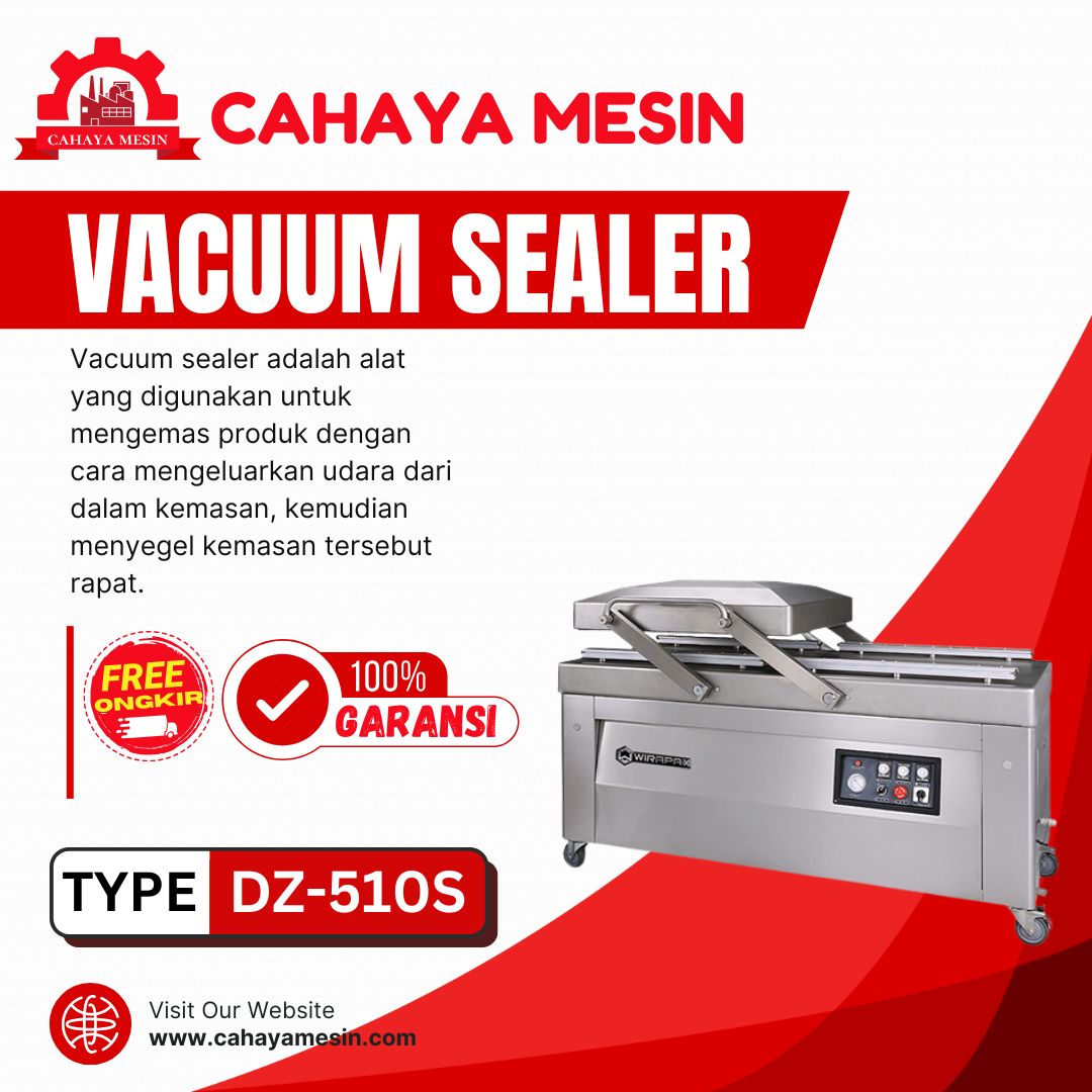Double Chamber DZ-510S – Cahaya Mesin